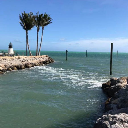 Coral Harbour opening - Florida Keys Aeration
